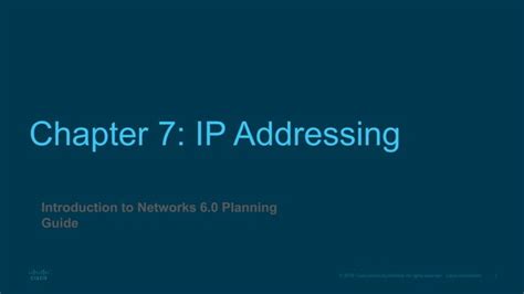 Ccna V6 0 Itn Chapter 07 Pptx