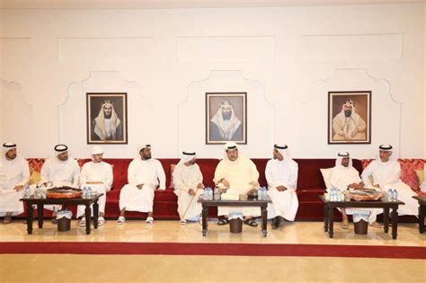 سعيد بن طحنون يعزي بوفاة خليفة القمزي وسلطان المنصوري صحيفة الخليج