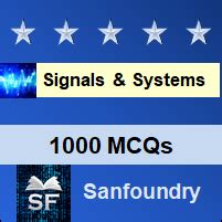 Sampling Signals Systems Questions And Answers Sanfoundry