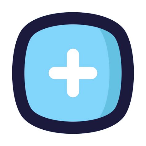 Add Button Generic Color Lineal Color Icon