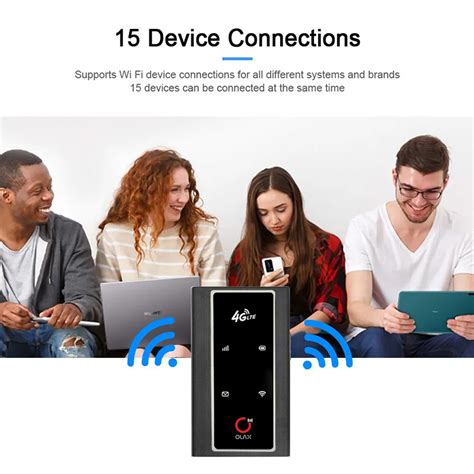 Olax Mf981 모바일 핫스팟 4g 라우터 와이파이 모바일 Mifis 4g 핫스팟 4g Lte 무선 주머니 라우터