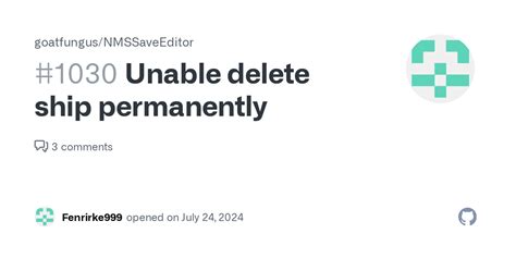 Unable Delete Ship Permanently Issue Goatfungus NMSSaveEditor GitHub
