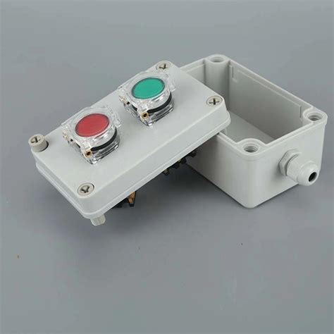 Excellent Insulation Electric Plastic Push Button Control Box Enclosure Switch Box China