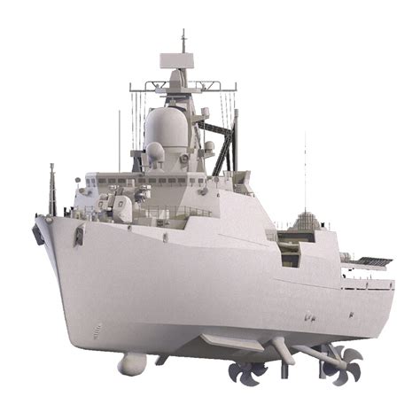 Ship Gepard 3 Class 011 Dinh Tien Hoang Low Poly 3d Model 3d Model Turbosquid 2010437