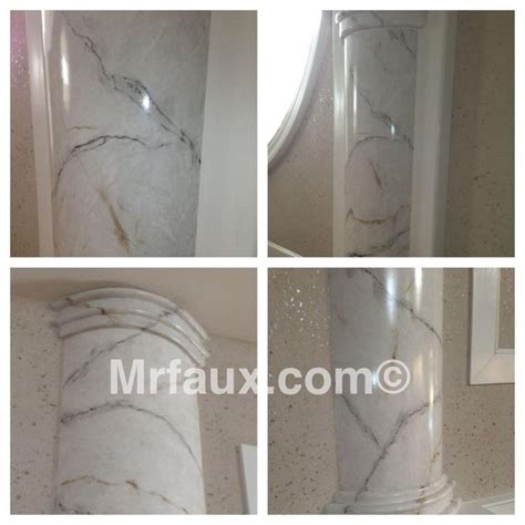 Fauxd Styrofoam Columns Mrfaux Fantasy Marble Six 8 And Six 25