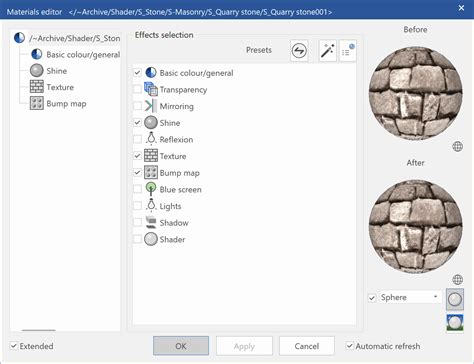 Material Editor Overview Elitecad Architecture 16 Help Center