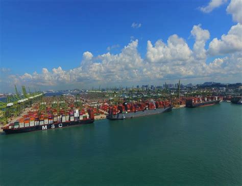 Psa Container Throughput Performance For 2021 Psa Singapore Psa Singapore