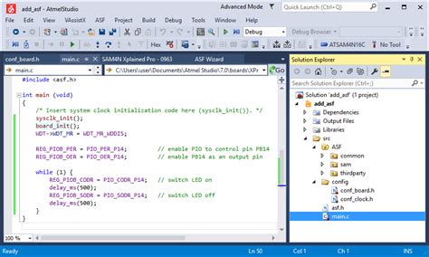 Adding Asf To An Existing Atmel Studio Project
