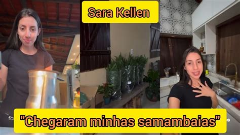 Sara Kellen Mostrou As Samambaias Que Chegaram Youtube