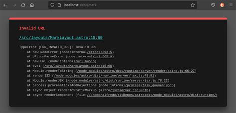 invalid url from md docs · issue 2035 · withastro docs · github