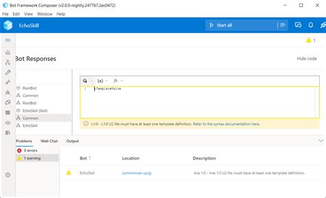 Erroneous Warning Lg File Must Have At Least One Template Definition · Issue 7934 · Microsoft