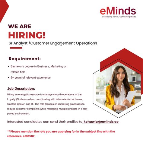 Eminds On Linkedin We Are Hiring Sr Analyst Hiring Analystjobs Senioranalyst… 11