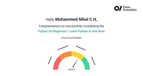 Nihal Althaf On Linkedin Python Oi
