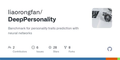 Github Liaorongfan Deeppersonality Banchmark For Personality Traits Prediction With Neural