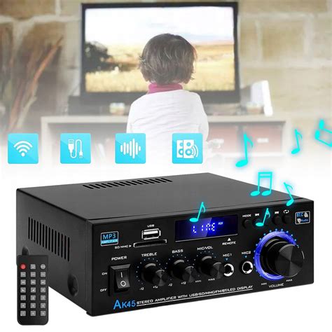 Mini Wzmacniacz Wzmacniacz Hifi Bluetooth 5 0 Stereo Audio 2 KanaŁy 15220999907 Oficjalne