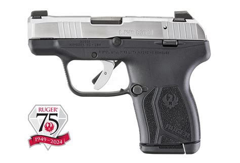 Ruger Lcp Max 75th Anniversary Edition 380 Acp Pistol Shoot Straight