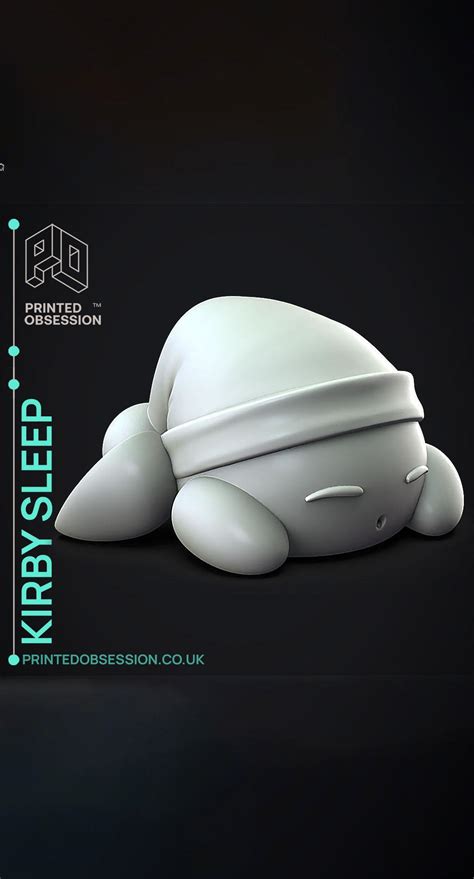 Kirby Sleep Kirbys Adventure Fan Art 3d Model By Printedobsession On Thangs Image 2 Of 6