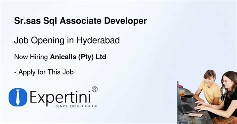 Urgent Srsas Sql Associate Developer Job Opportunity In Hyderabad