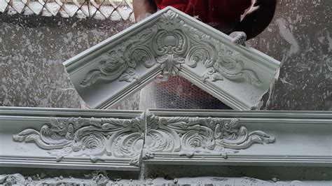 How To Make A Gypsum Cornice And Install Jk Gypsum Decoration