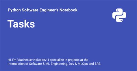 Tasks MLOps Engineer S Notebook