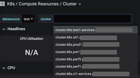 Prometheus Cluster Metrics Appear In Explore Tab But Not In Dashboard Variable Prometheus