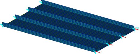 Stiffened Plate Finite Element Model Download Scientific Diagram Stiffened Plate Finite Element Model Download Scientific Diagram