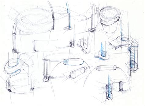 Ideation And Iteration Drawings On Pratt Portfolios