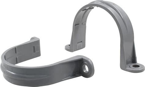 Jiozermi 12 Pcs Grey 2 Inch Pvc Pipe Straps Conduit Clamps Pipe Clamps 2 Holes Pvc Pipe