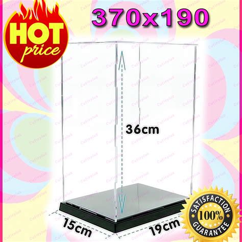 Clear Acrylic Display Case Box 12 16 Scale Figures Easy Self Assembly Hobbies And Toys