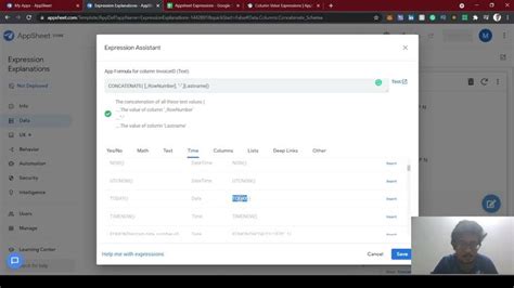 How To Use Concatenate Expression In Appsheet Appsheet Expressions