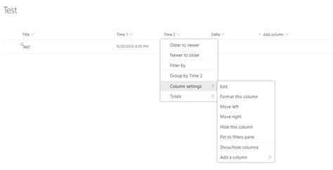 Cant Editdelete Calculated Column From Sharepoint List Microsoft