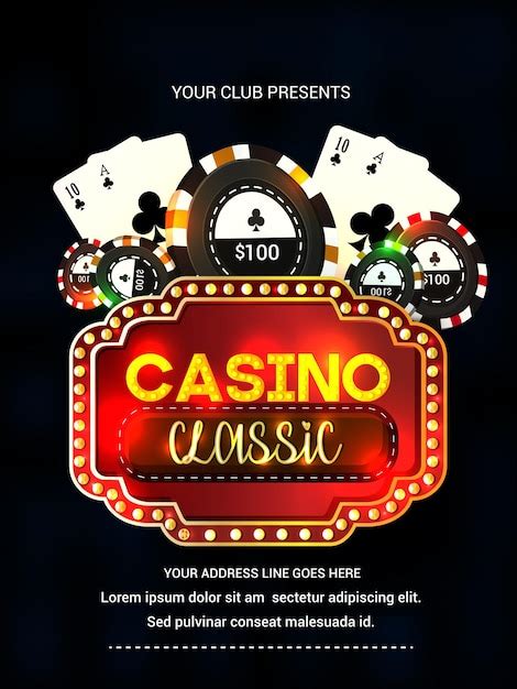 Fundo De Cassino Com Cartas Fichas Craps E Roleta Ilustração