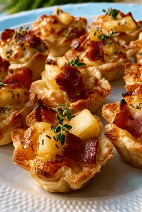 Halloumi Oregano And Honey Puff Pastries