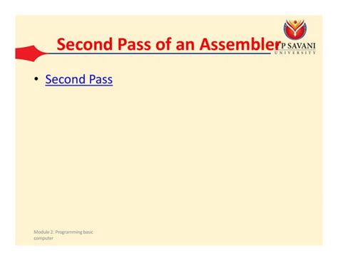 Programming The Basic Computer And Assembler Ppt