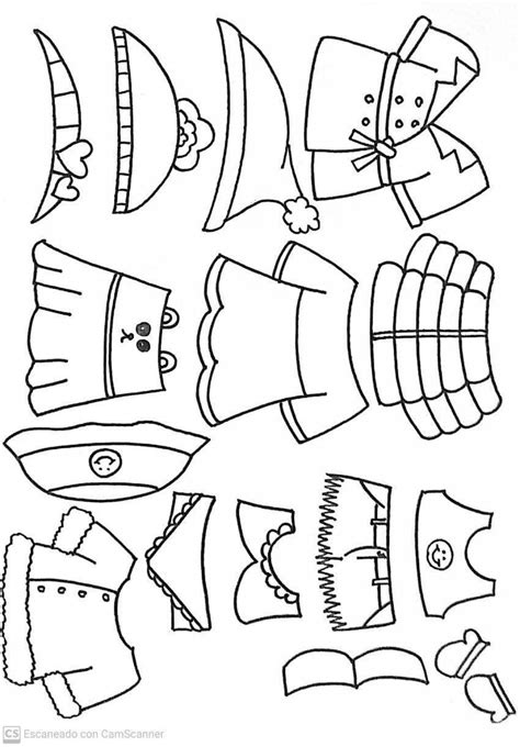 Раскраски Лалафанфан утка с одеждой и аксессуарами 39 шт скачать или распечатать бесплатно