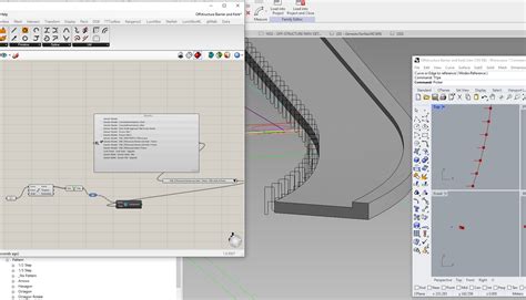 align 1 point adaptive component normal to curve grasshopper mcneel
