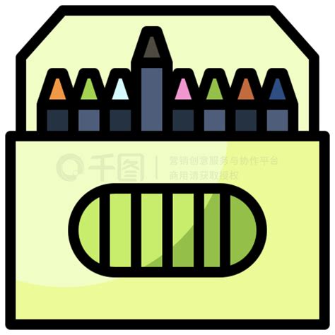 蜡笔免抠元素 蜡笔 素材免费下载 512像素 Svg格式 编号51925717 千图网