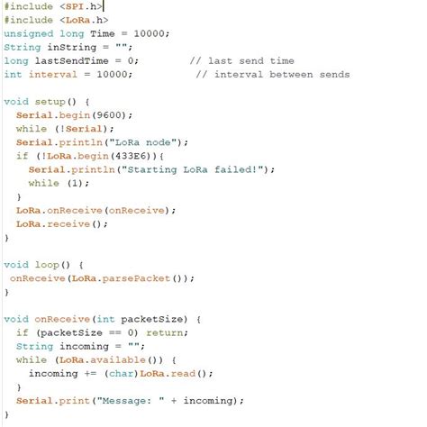 Lora Send But Can T Receive Well Sandeepmistry Arduino LoRa