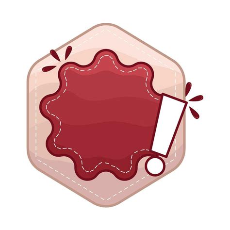 Sticker Price With Exlamation Mark Illustration 34522821 Vector Art At