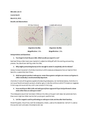 [solved] What Is The Purpose Of Heatfixing A Slide Microbiology Biol