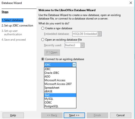 Advanced Database Link External Data To A Database Text