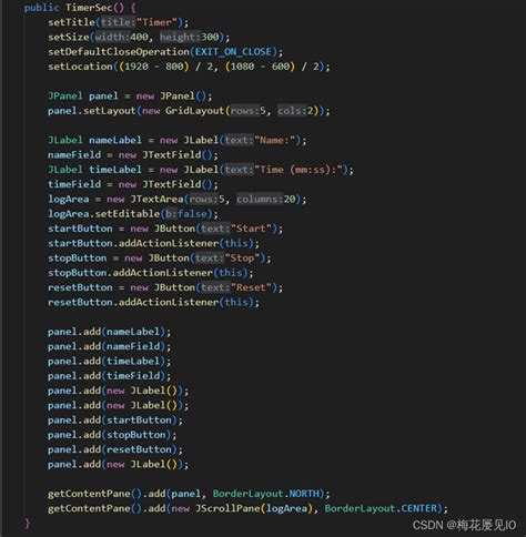 简单的倒计时器计时器程序 Csdn博客