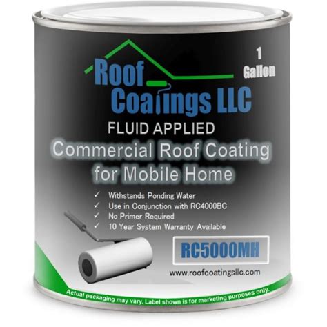 Rc5000mh Mobile Home Roof Coating Roof Coatings Llc