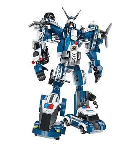 Creativemaster 폴리스 6단 합체 변신로봇 1407143882317 티몬