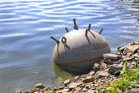 Sea Naval Mine Stock Image Image Of Minefield Exploding 9698171
