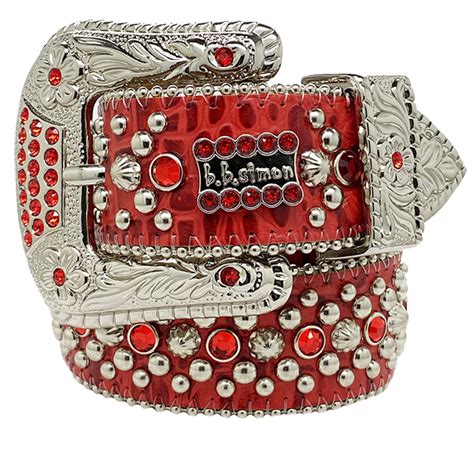 The Bb Simon Designer Swarovski Rhinestone Bling Jeweled Crystal Leather Western Belts Buckles