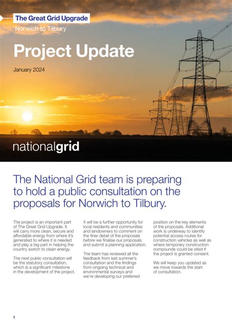 Pylons Project Latest Update Broomfield Parish Council