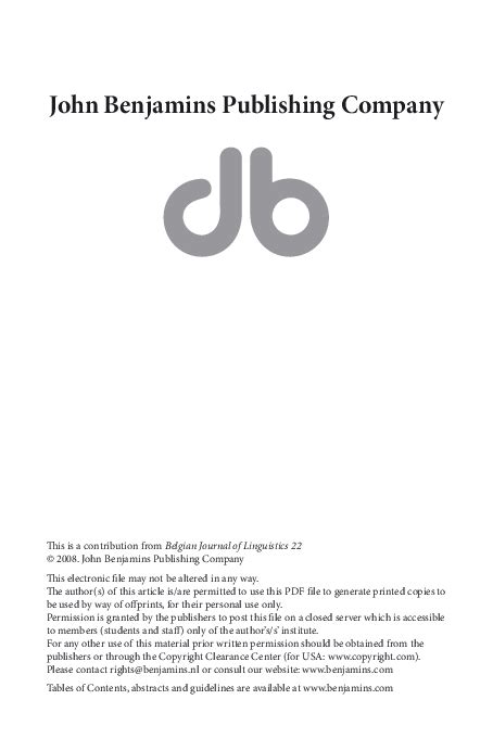 Pdf Explicitness Implicitness And Commitment Attribution A Cognitive Pragmatic Approach