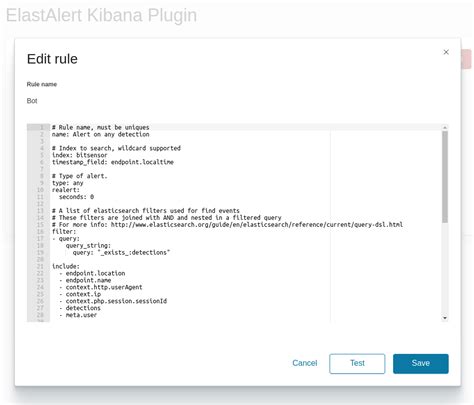 Complete Redesign Of Plugin For Kibana Issue Bitsensor Elastalert Kibana Plugin GitHub