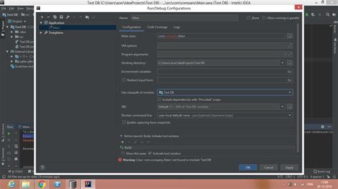 Intellij Idea Main Method Not Working Properly While Creating A Database With JDBC In Java